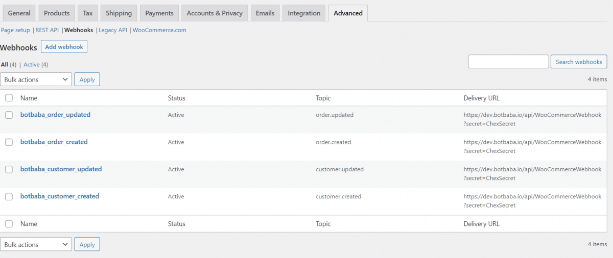 Woocommerce Triggers and Actions – botbaba.io